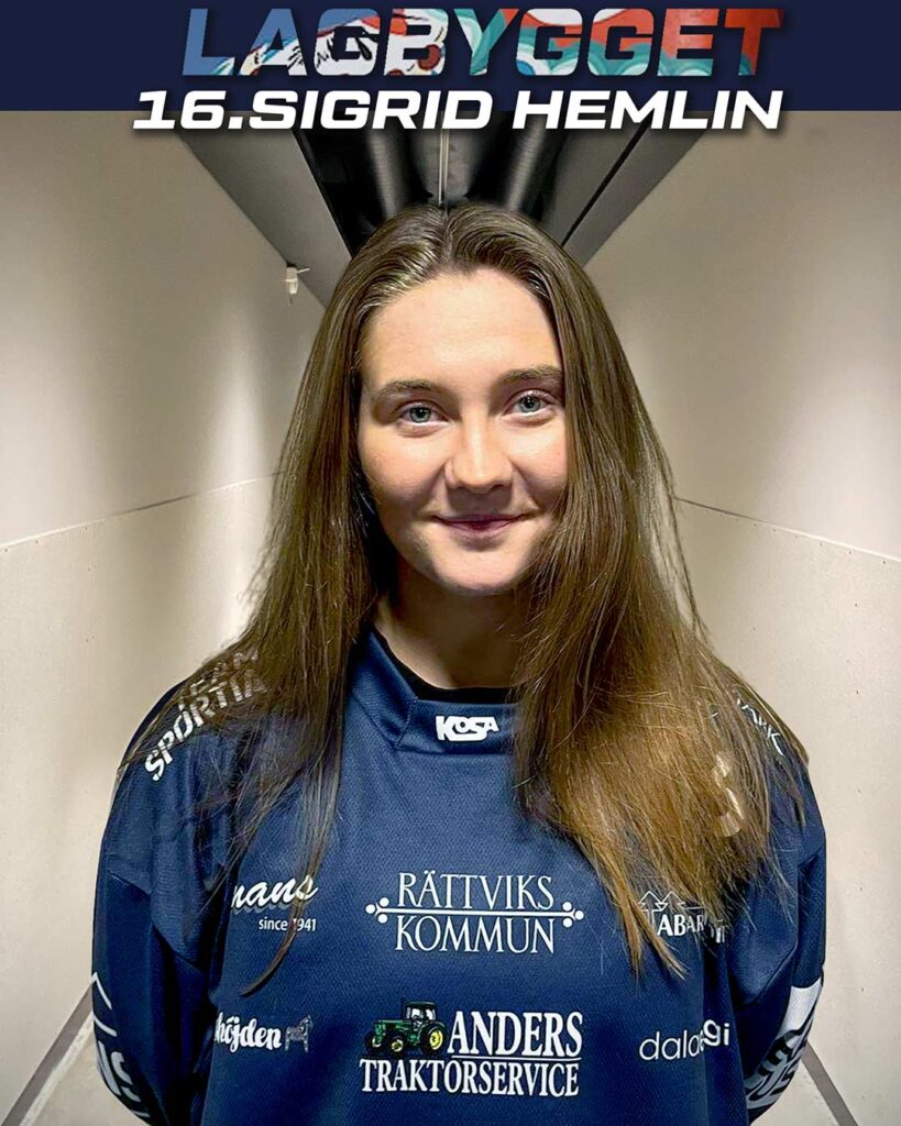Sigrid Hemlin är klar!